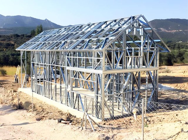 LSF Villa - House Constructions - UNBAK Machinery CO LTD